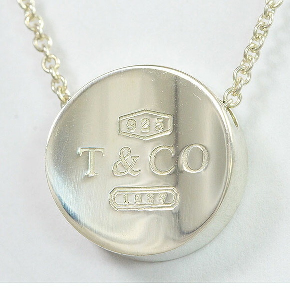 Tiffany & Co. | Jewelry | Tiffany Round Necklace Silver | Poshmark